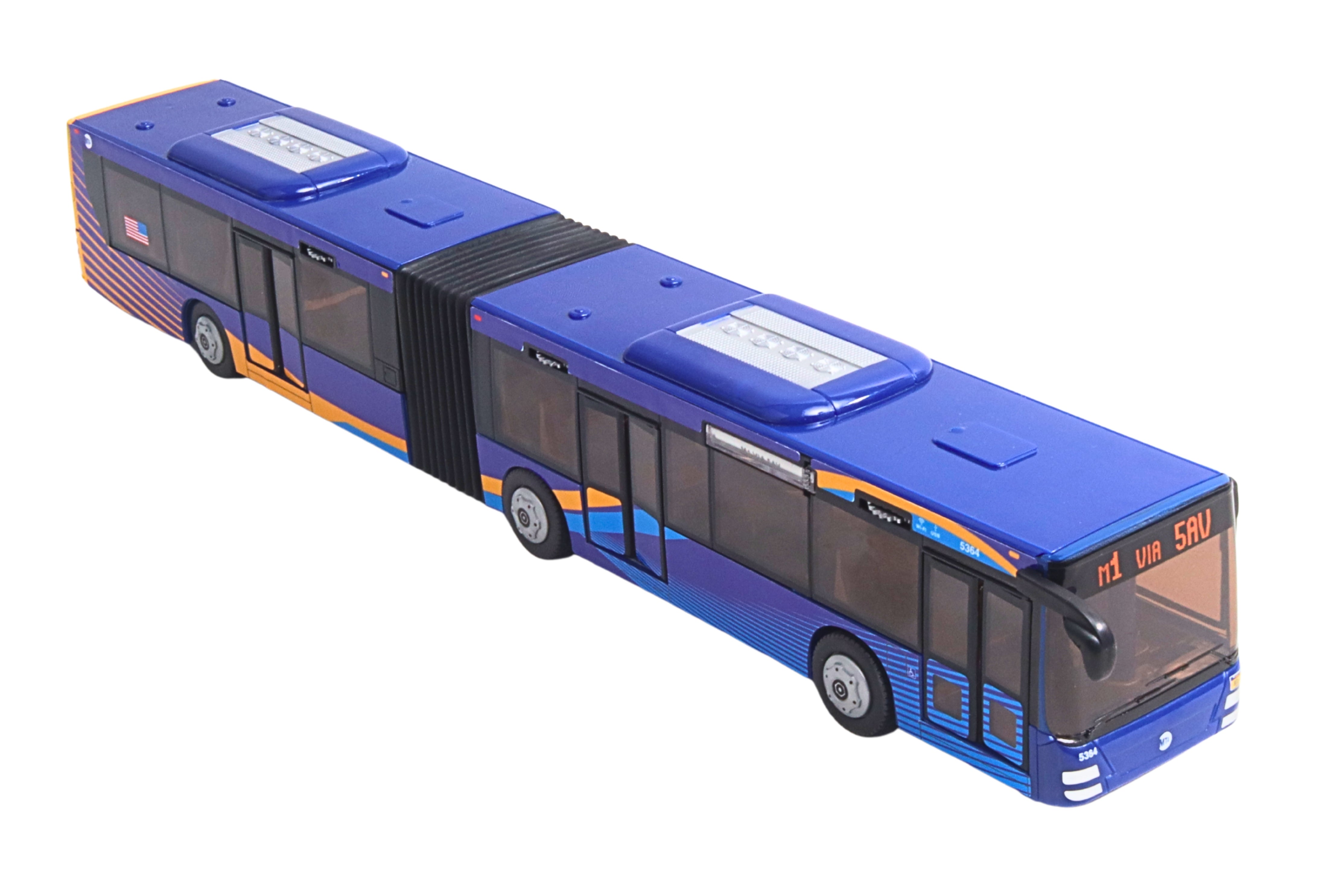 MTA ARTICULATED BUS NEW COLORS