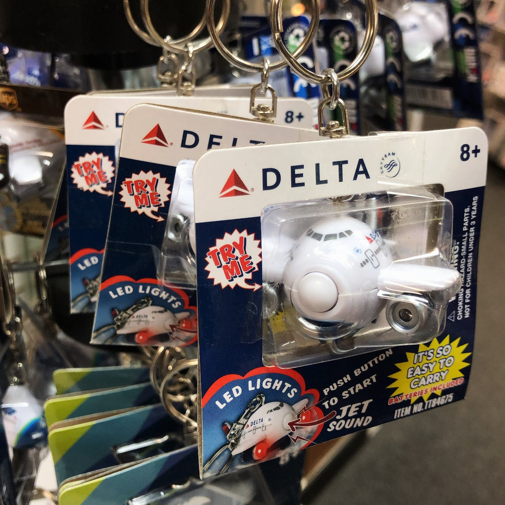 DELTA KEYCHAIN W/LIGHT & SOUND (**)